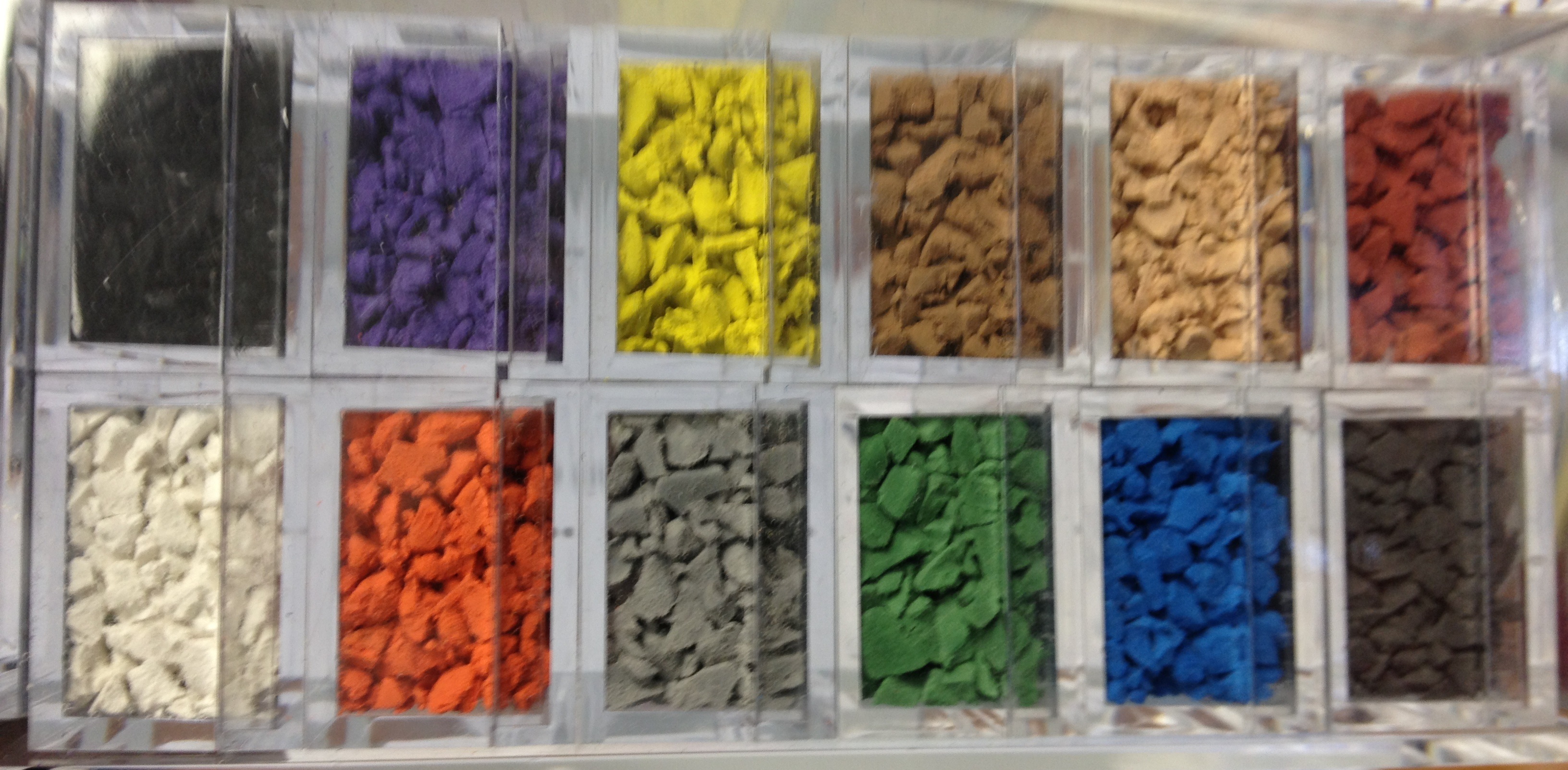 Industrial Colored Rubber Granules Supplier | AGSCO Corp