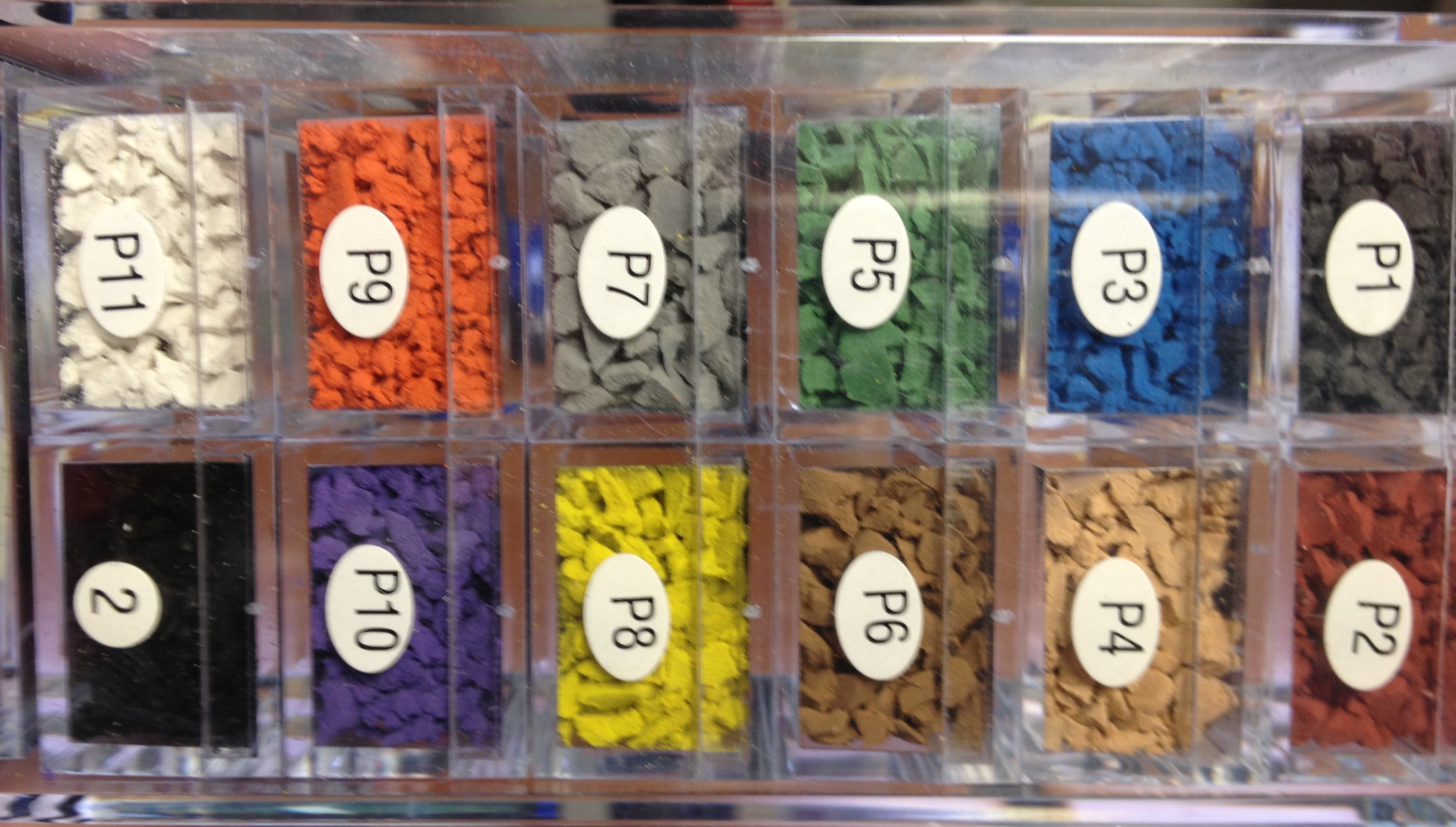 Industrial Colored Rubber Granules Supplier | AGSCO Corp